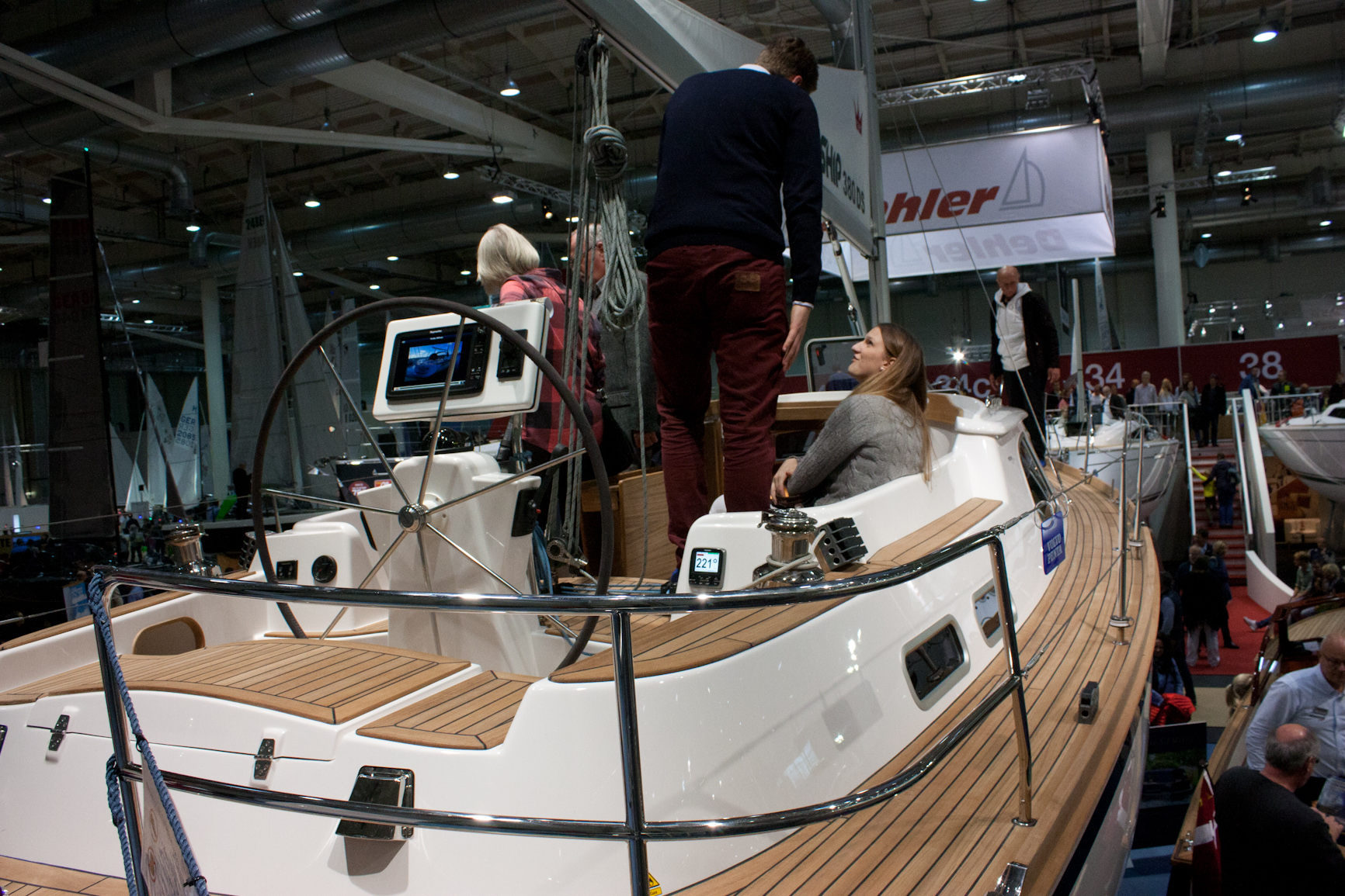 Saare-46sc Cockpit GPS Plotter Segelboot – – Skipper-Marcus.de